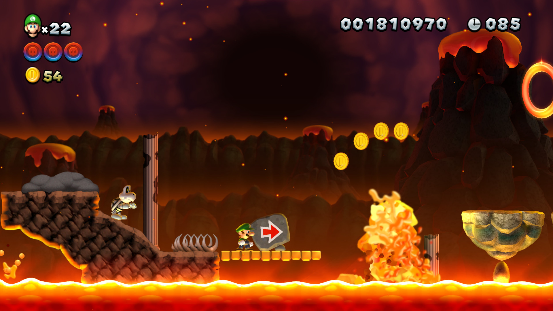 Volcanic Super Luigi U Mod for New Super Mario Bros. U / New Super ...