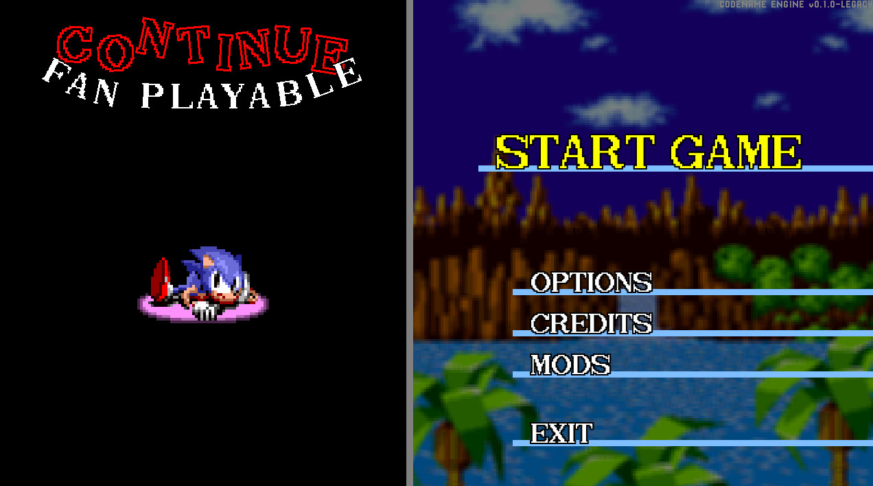 Continue V2 Fan-Playable (FNF vs Sonic.EXE Fanmod) Mod for Friday Night ...