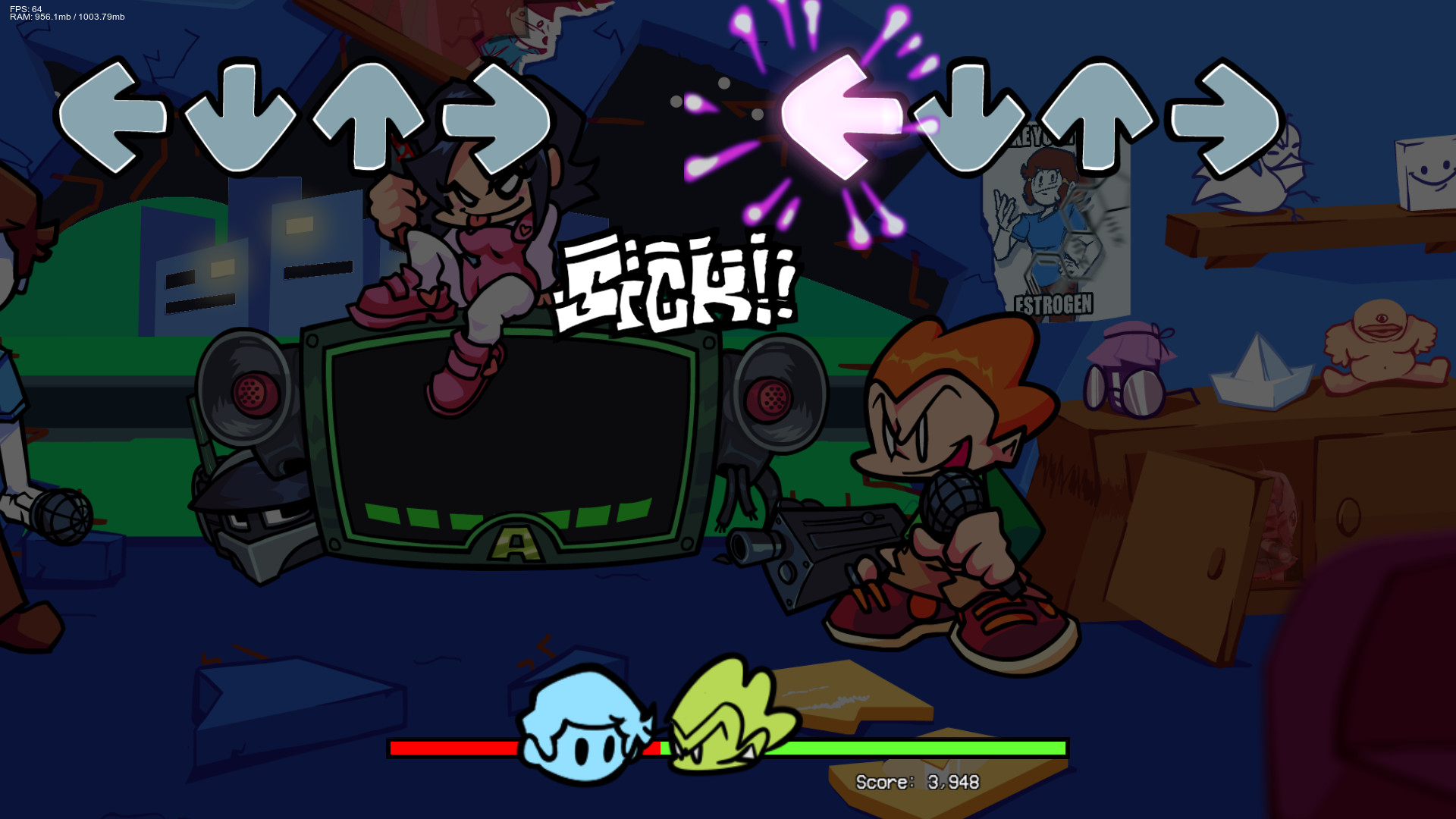 Vs Nonsense V1.5 (Pico Mix) Mod for Friday Night Funkin' | FNF Mods