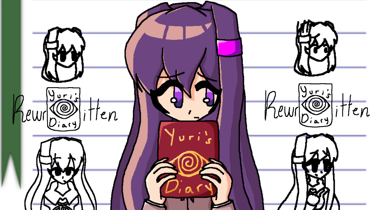Yuri's Diary: Rewritten Mod for Friday Night Funkin' | FNF Mods
