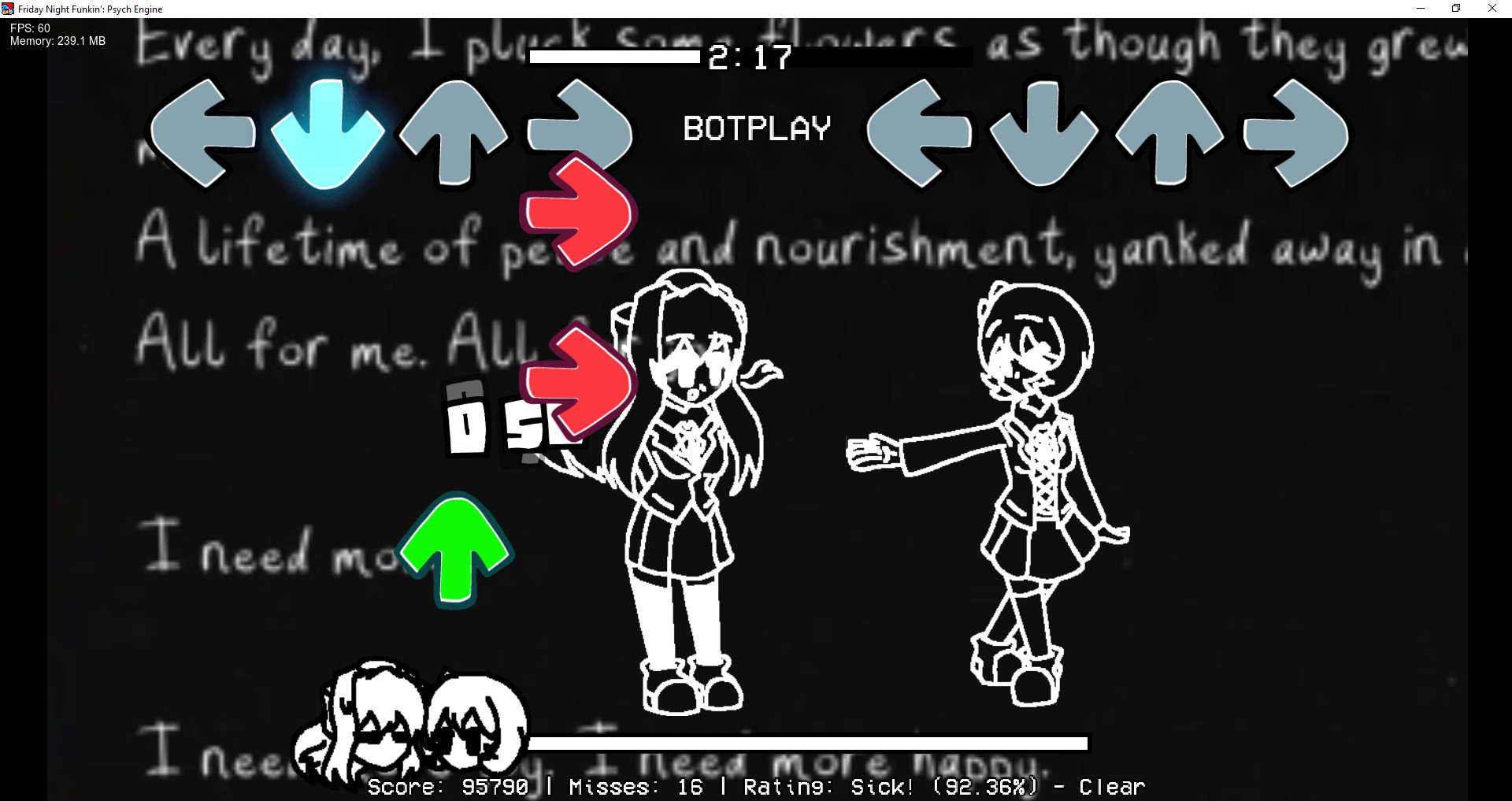Yuri's Diary: Rewritten Mod for Friday Night Funkin' | FNF Mods