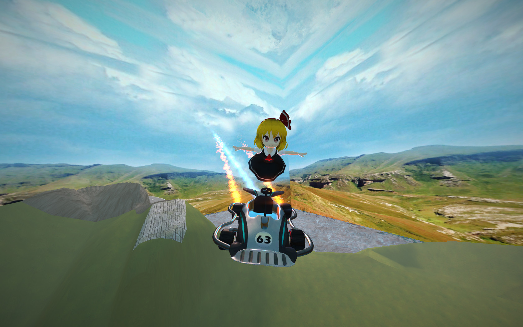 Rumialkaz #SuperTuxKart #Touhou #Daiyousei Mod for SuperTuxKart | STK Mods