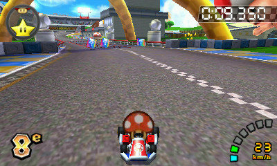 Paper Mario 64 Items Cardboard Mod for Mario Kart 7 | MK7 Mods