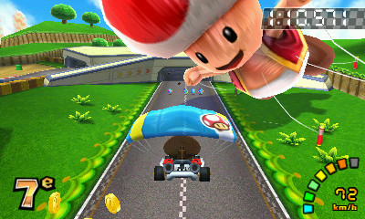 Paper Mario 64 Items Cardboard Mod for Mario Kart 7 | MK7 Mods