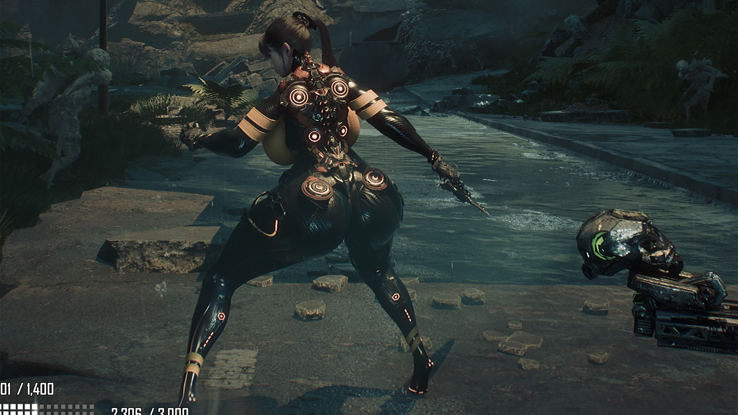 Enhanced Eve Hyper Hourglass Captain (Tachy) Suit Mod for Stellar Blade ...