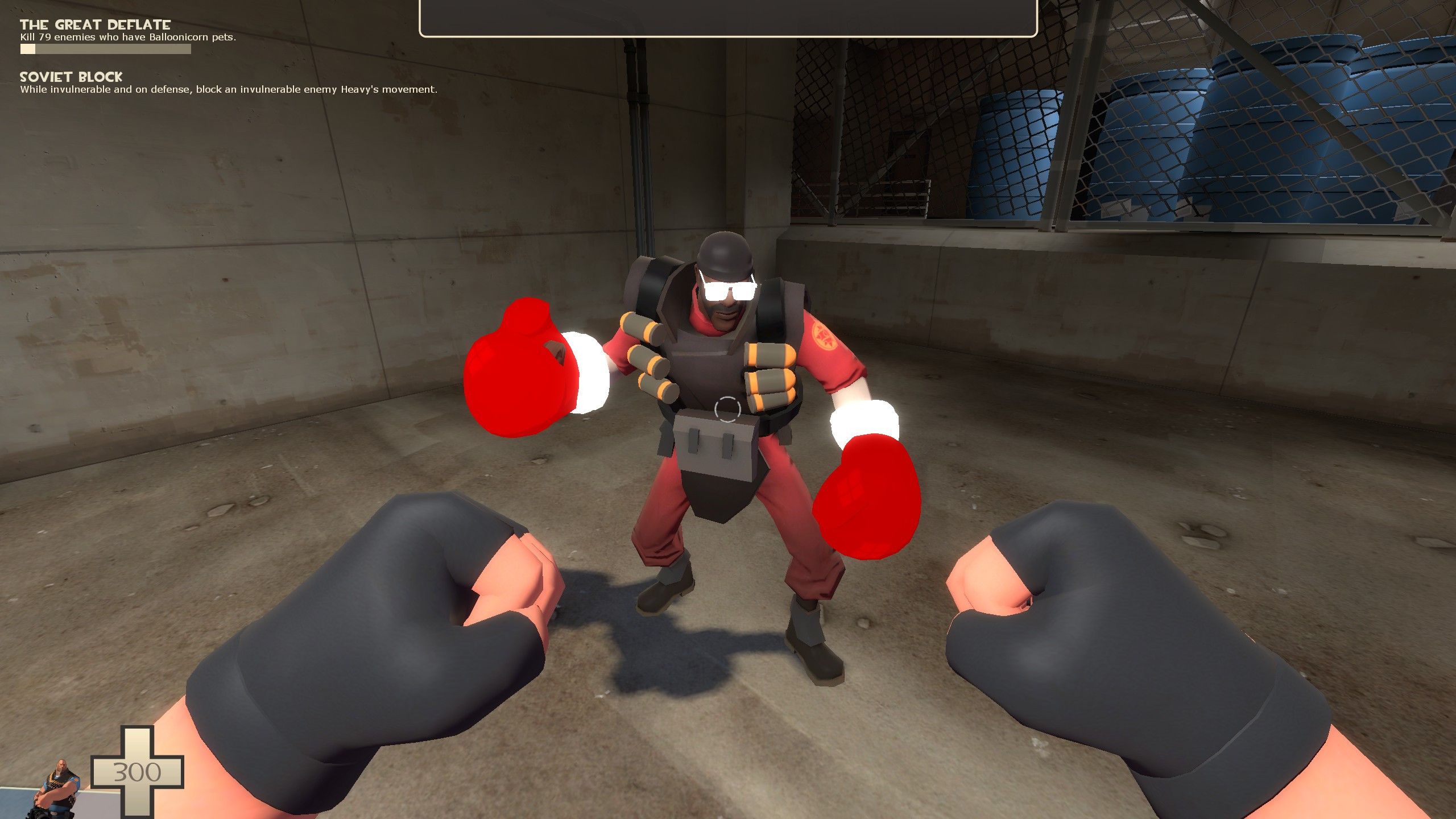Strong Bad's Boxing Gloves Over K.G.B. Mod for Team Fortress 2 | TF2 Mods
