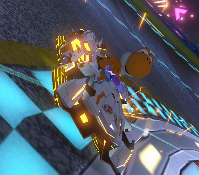 S-Dawnbreaker over W25 Silver Arrow | QQSM x MK8 Mod for Mario Kart 8 ...