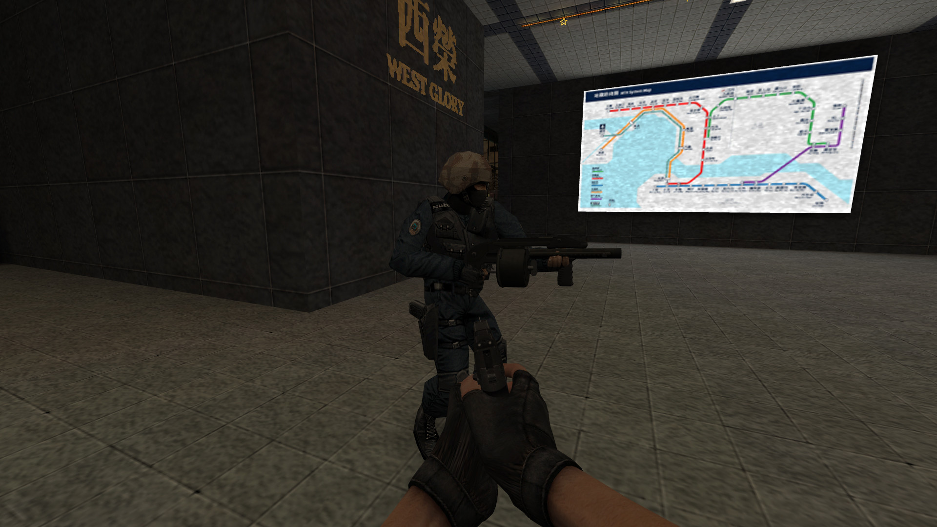 Penn Arms Striker-12 on COD17 Animations Mod for Counter-Strike 1.6 ...