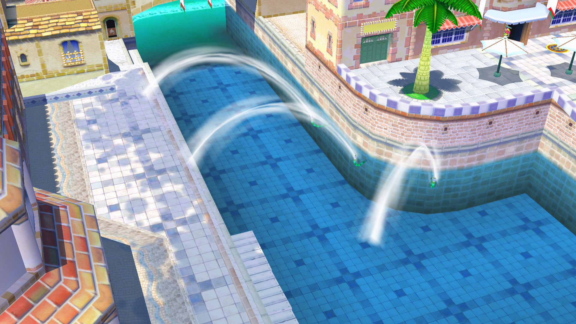 Delfino Plaza (Super Mario Sunshine) Mod for Super Smash Bros. Brawl ...