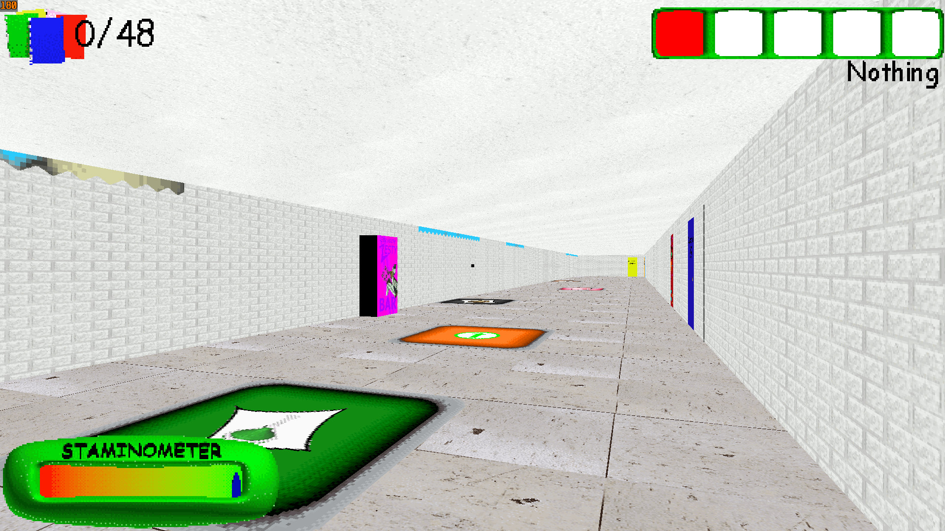 (V0.11.X)BB+ 48 Notebooks Map Mod for Baldi's Basics | Baldi Mods