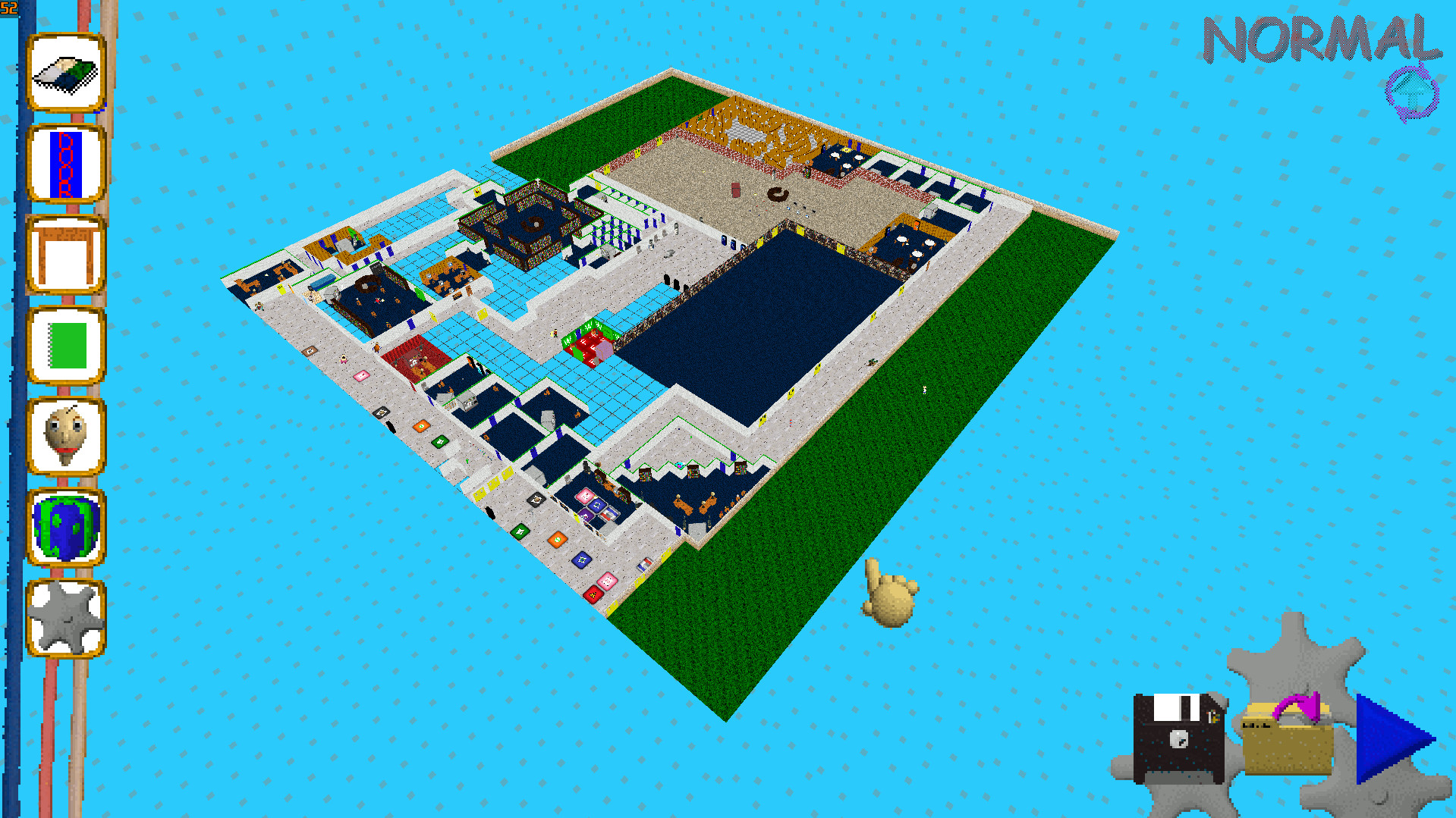 (V0.11.X)BB+ 48 Notebooks Map Mod for Baldi's Basics | Baldi Mods