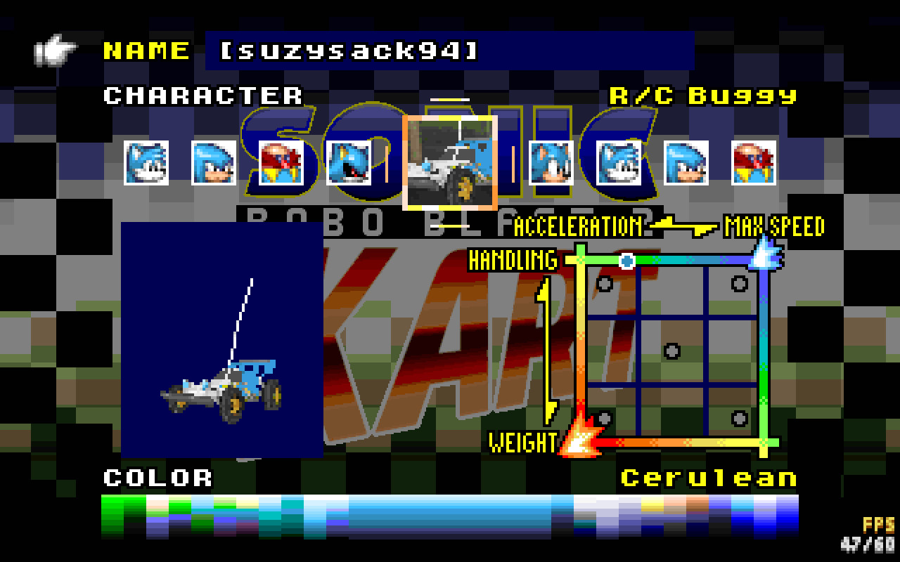R/C Buggy (from Simpsons Hit and Run) in SRB2Kart Mod for Sonic Robo ...