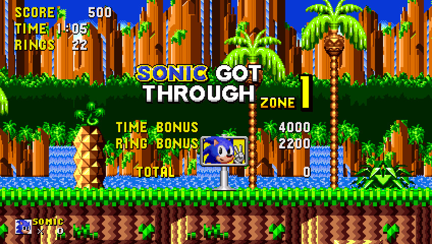 Acurrate Sonic 1 HUD Mod for Sonic Nexus | SNexus Mods