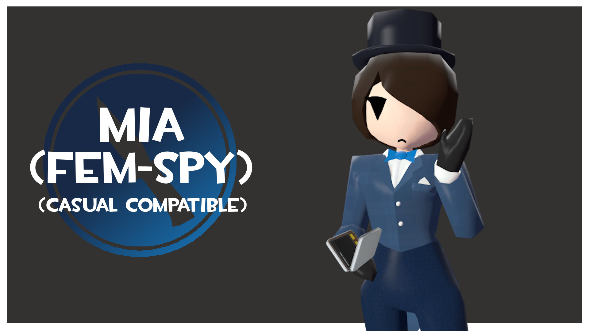 Mia | Fem-Spy (Casual) Mod for Team Fortress 2 | TF2 Mods