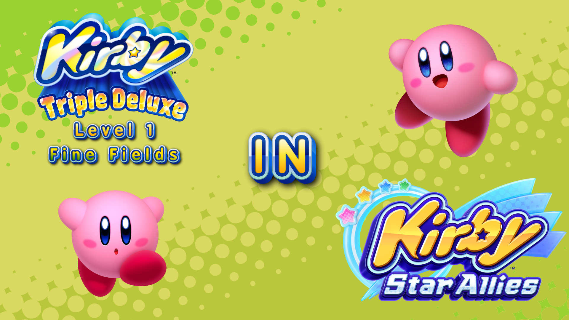 Level Pack: Fine Fields from Kirby Triple Deluxe! Mod for Kirby Star ...