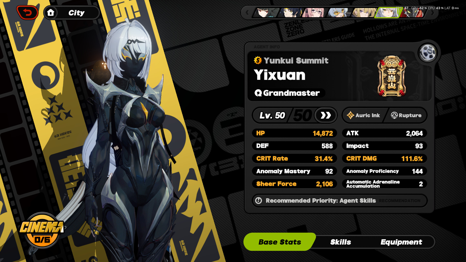 symbiote yixuan Mod for Zenless Zone Zero | ZZZ Mods