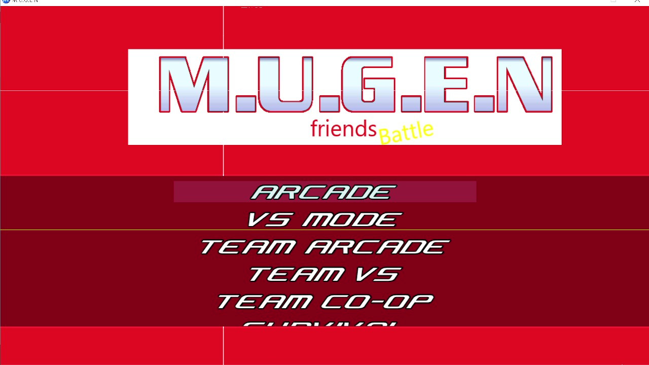 Mugen Friends Battle 1.0 Mod for M.U.G.E.N | MUGEN Mods