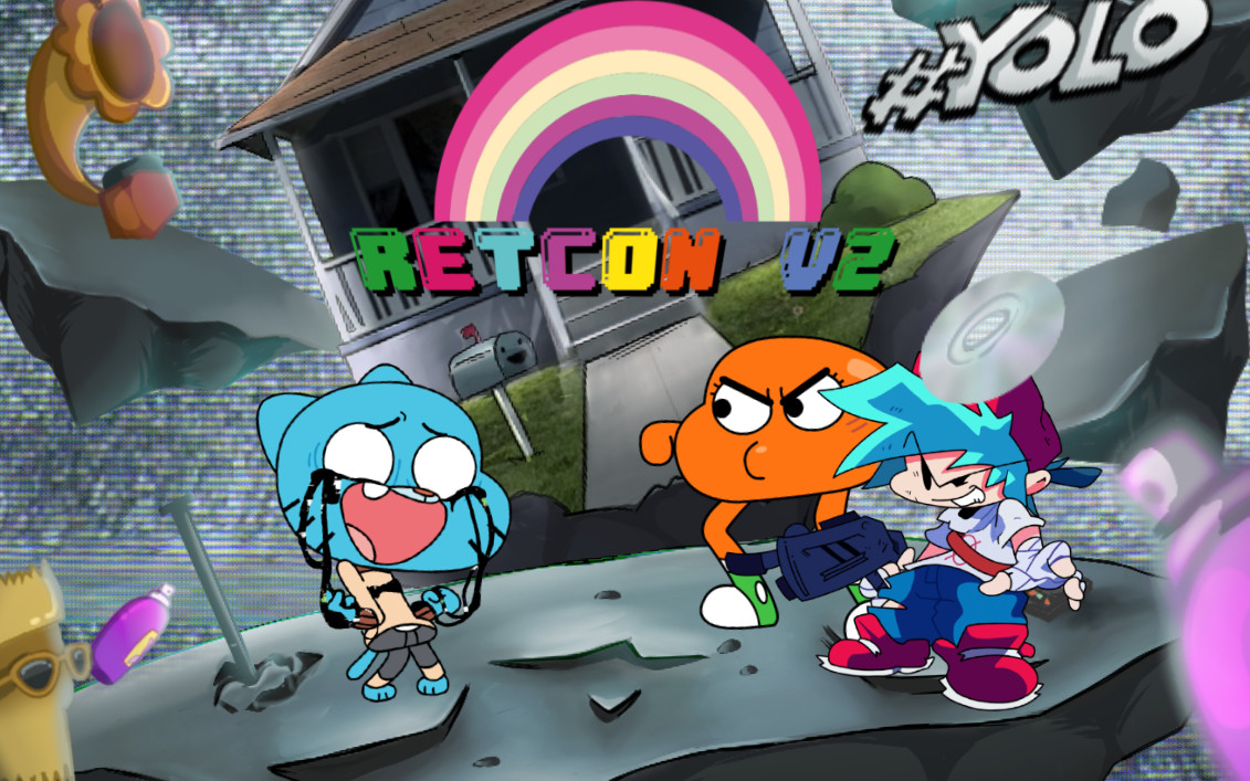 Retcon Recompilation Mod for Friday Night Funkin' | FNF Mods