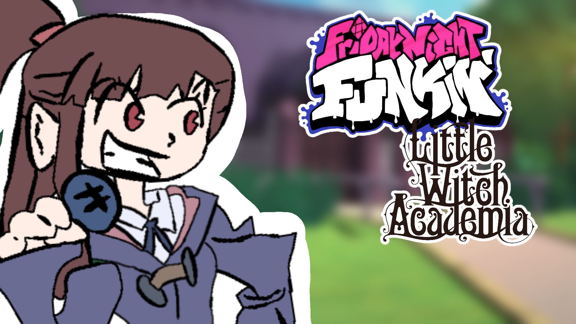 Vs. Akko (Little Witch Academia) Mod for Friday Night Funkin' | FNF Mods