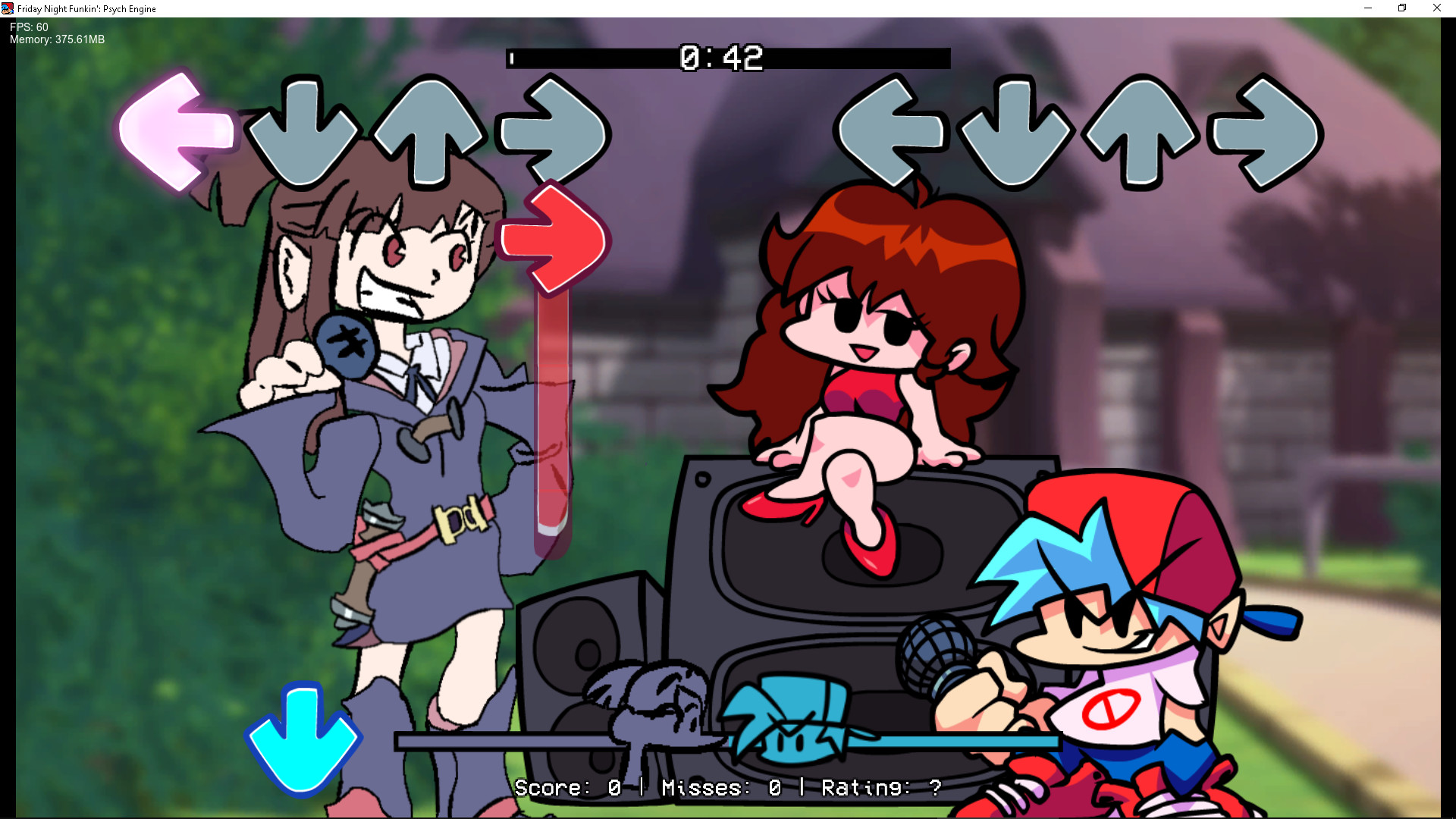 Vs. Akko (Little Witch Academia) Mod for Friday Night Funkin' | FNF Mods