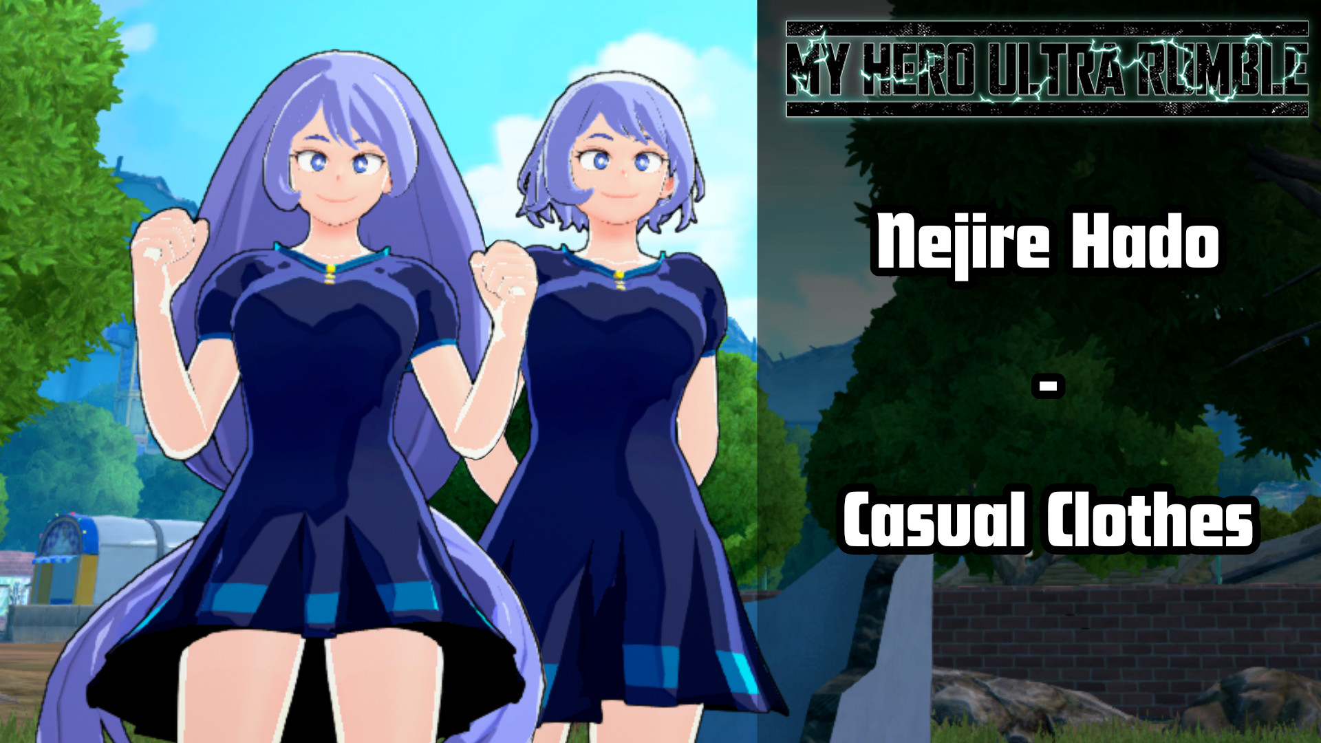 Nejire Hado - Casual Clothes Mod for My Hero Ultra Rumble | MHUR Mods