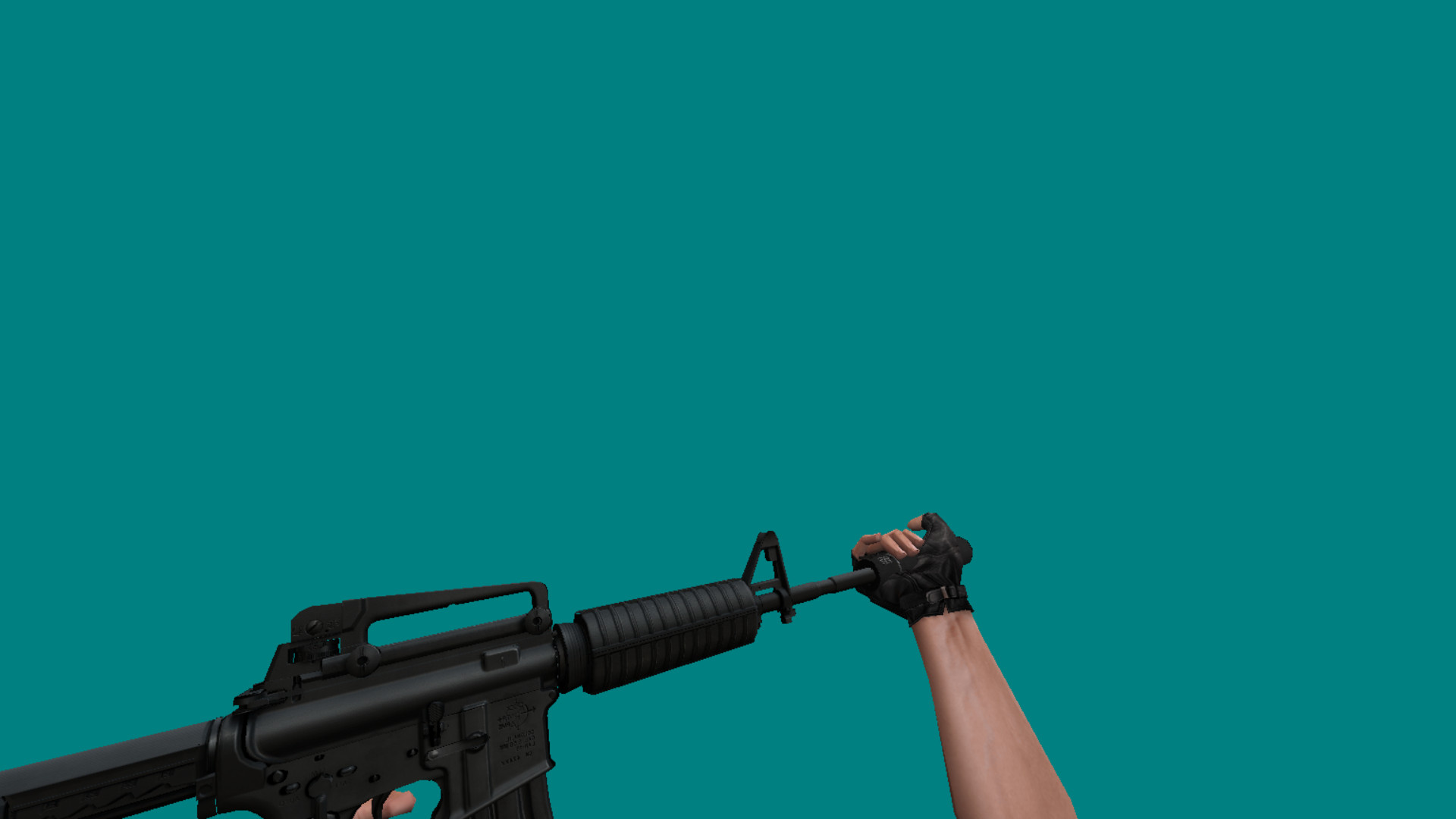 Twinke Masta's HD M4A1 on CZ Hands & Valve's anims Mod for Counter ...