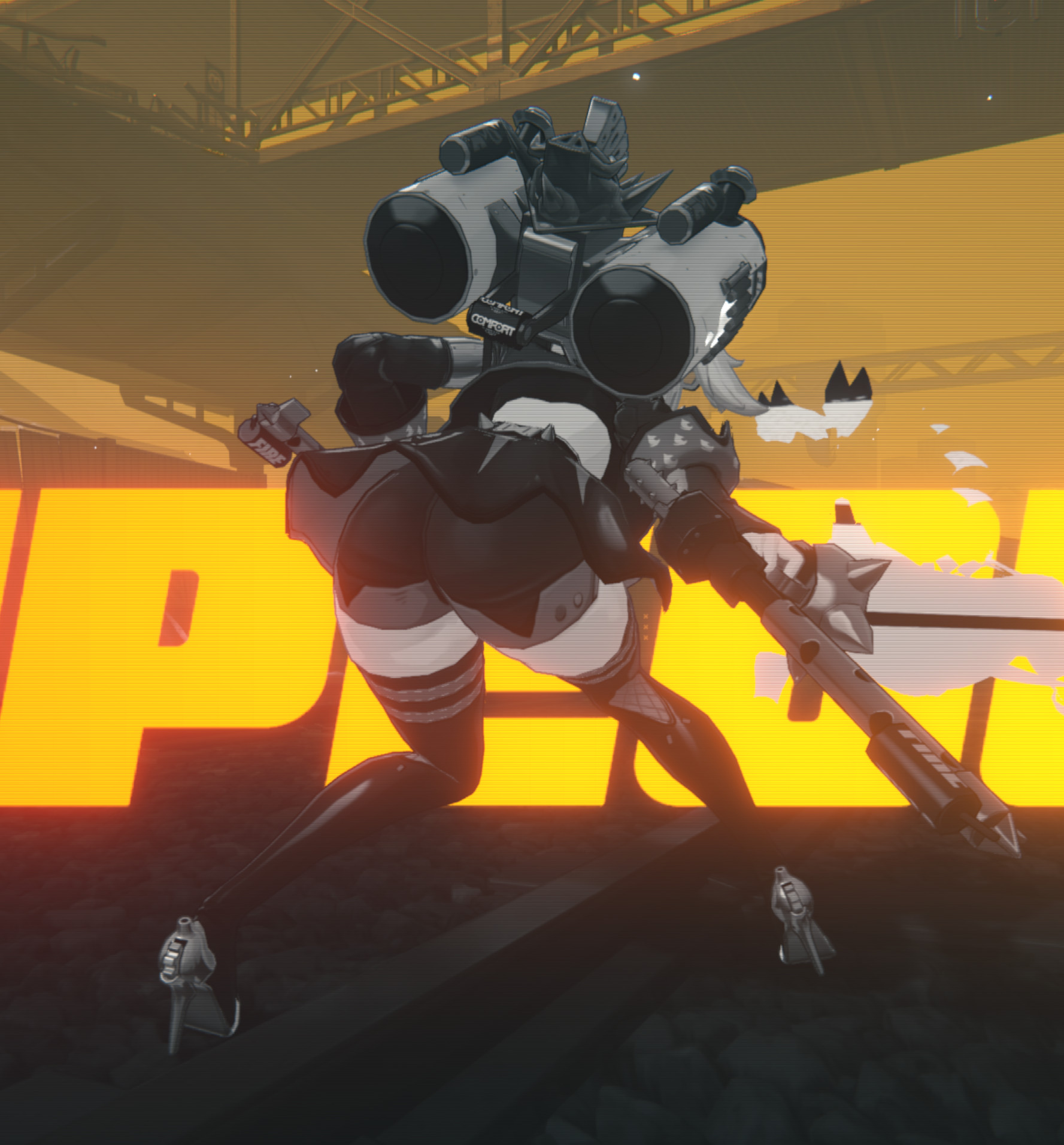 Big Booty Burnice (Tastefully thick) Mod for Zenless Zone Zero | ZZZ Mods