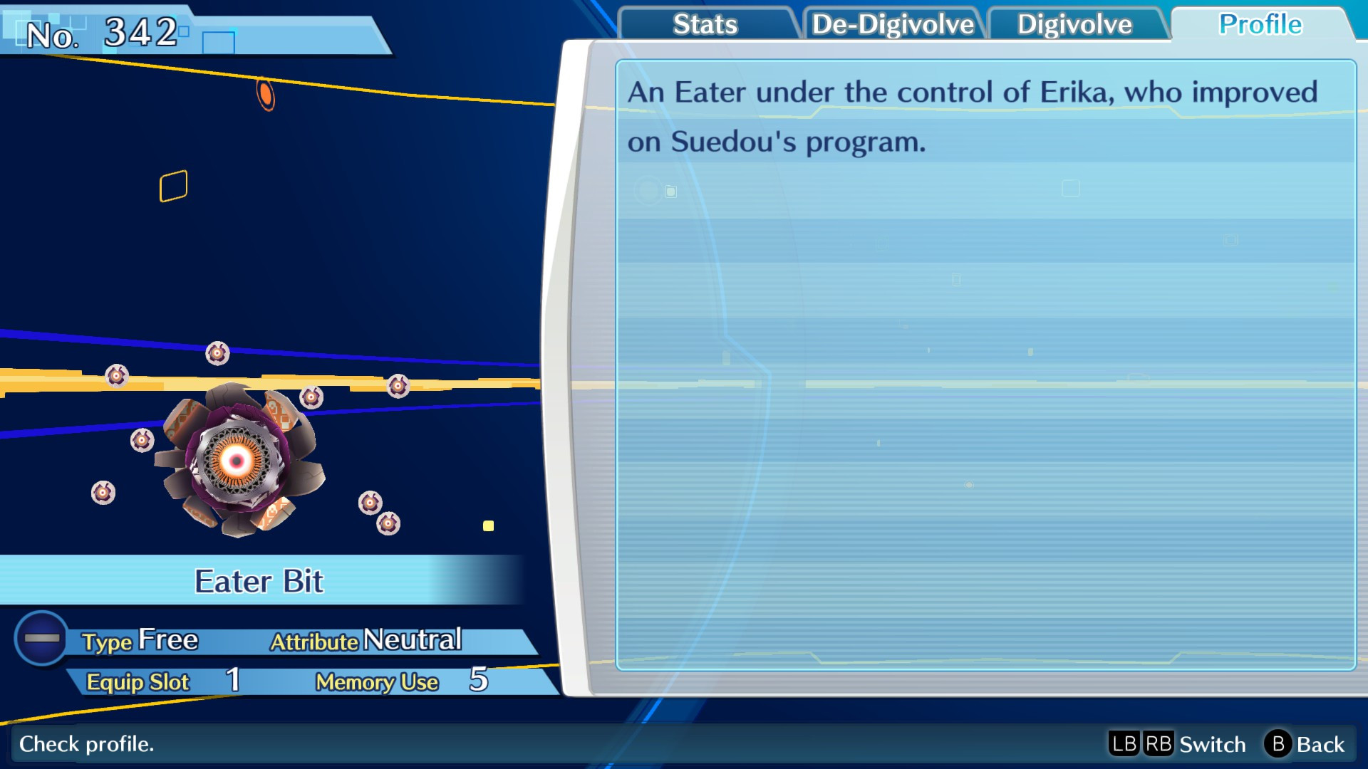 Eater Line 2.1 Mod for Digimon Story Cyber Sleuth: Complete Edition | DSCS Mods