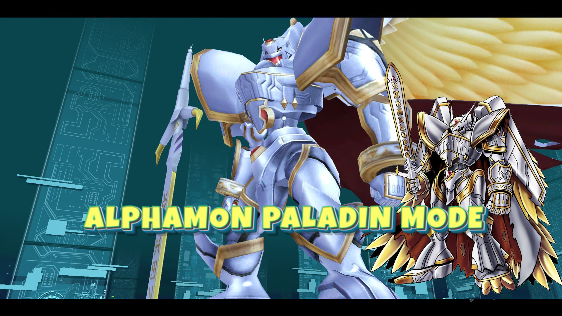 Alphamon Paladin Mode Mod for Digimon Story Cyber Sleuth: Complete ...