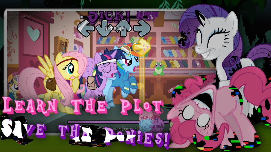 My Little Pony:Swapped is magic Mod for Friday Night Funkin' | FNF Mods