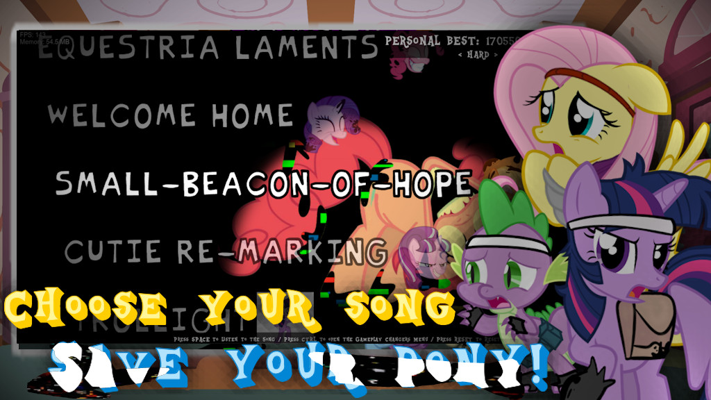 My Little Pony:Swapped is magic Mod for Friday Night Funkin' | FNF Mods