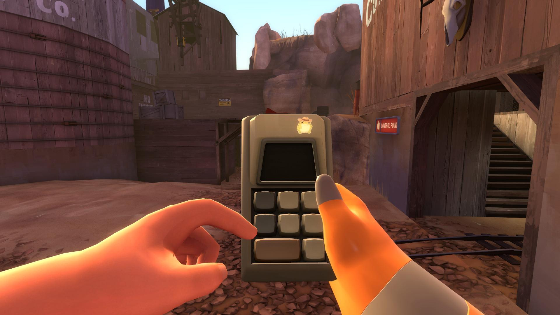 Frog Sticker on PDA Mod for Team Fortress 2 | TF2 Mods