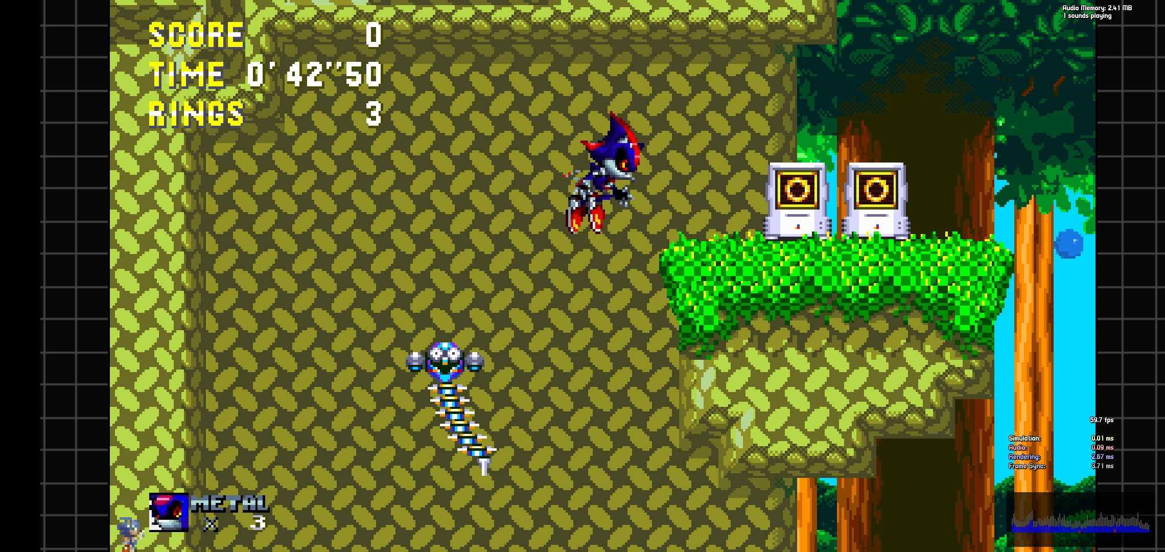 Extra Slot Metal Exetior Mod for Sonic 3 A.I.R. | S3AIR Mods