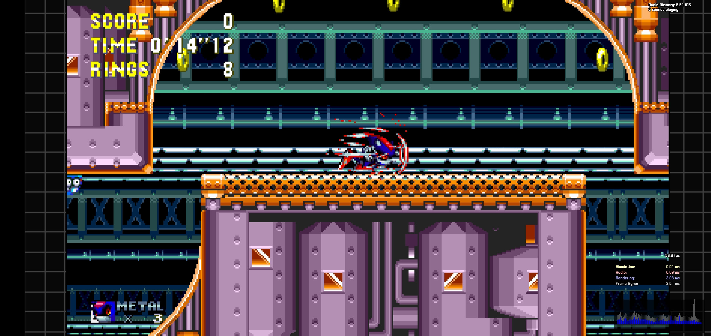 Extra Slot Metal Exetior Mod for Sonic 3 A.I.R. | S3AIR Mods