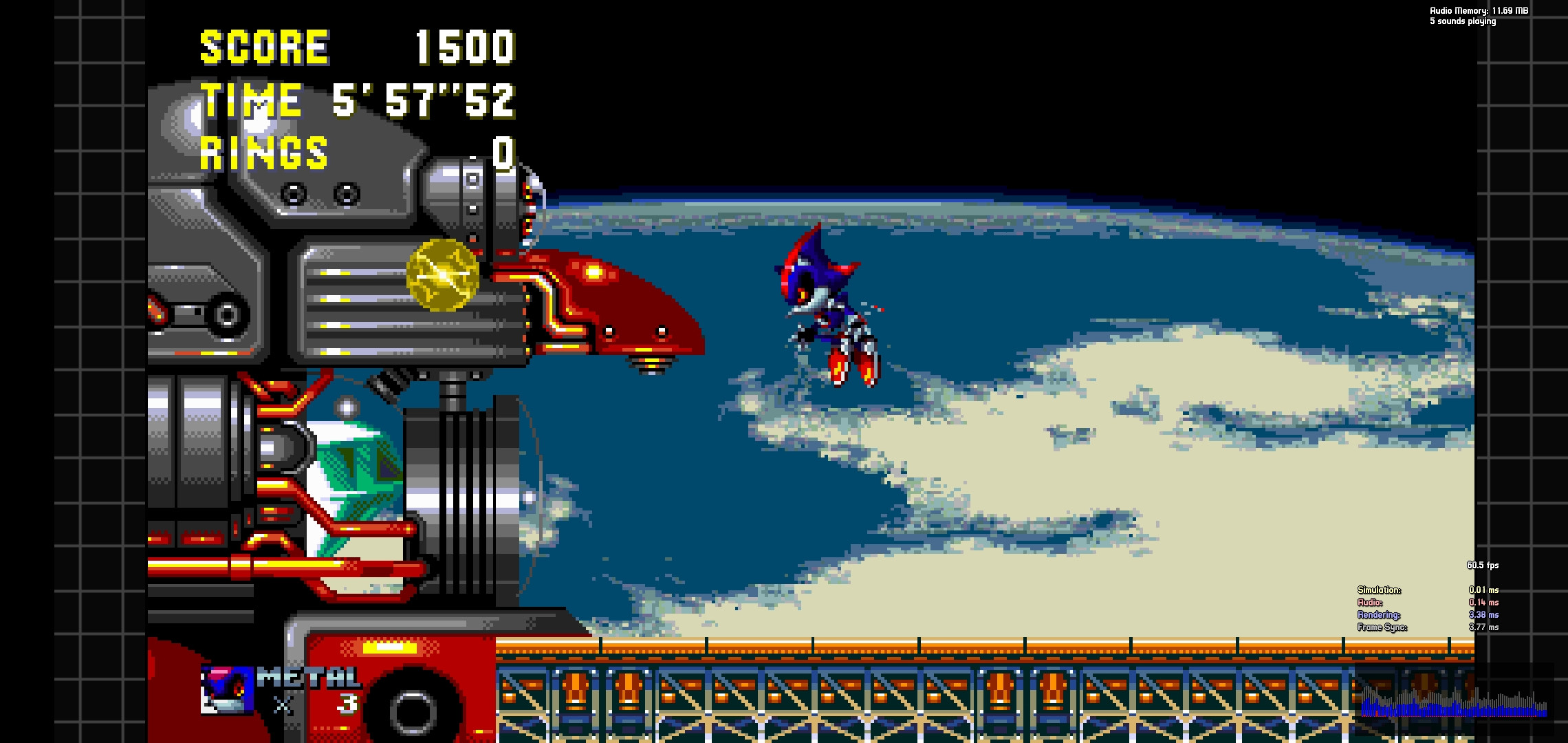 Extra Slot Metal Exetior Mod for Sonic 3 A.I.R. | S3AIR Mods