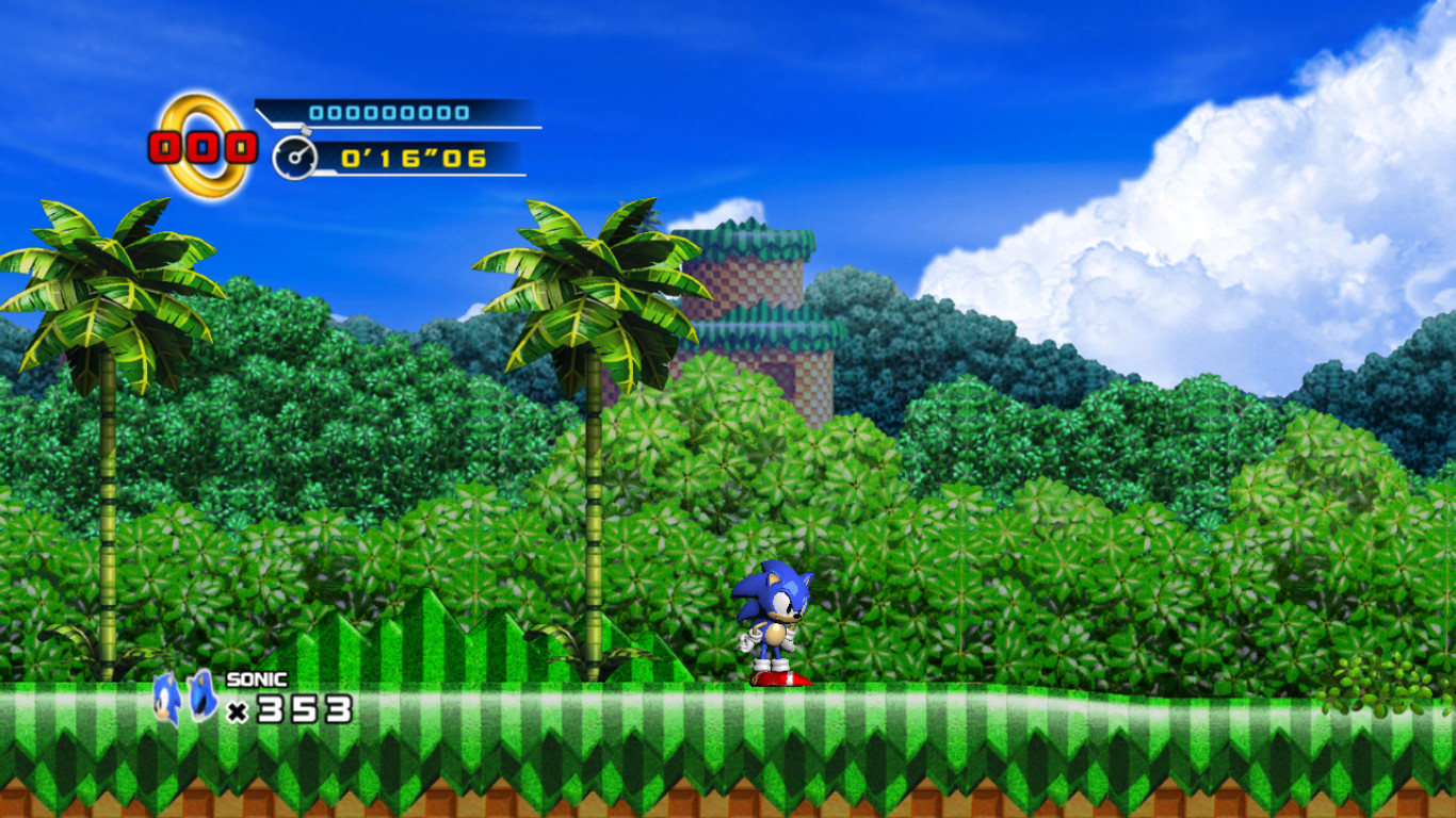Real Classic Sonic Mod for Sonic the Hedgehog 4: Episode I | Sonic 4: 1 ...