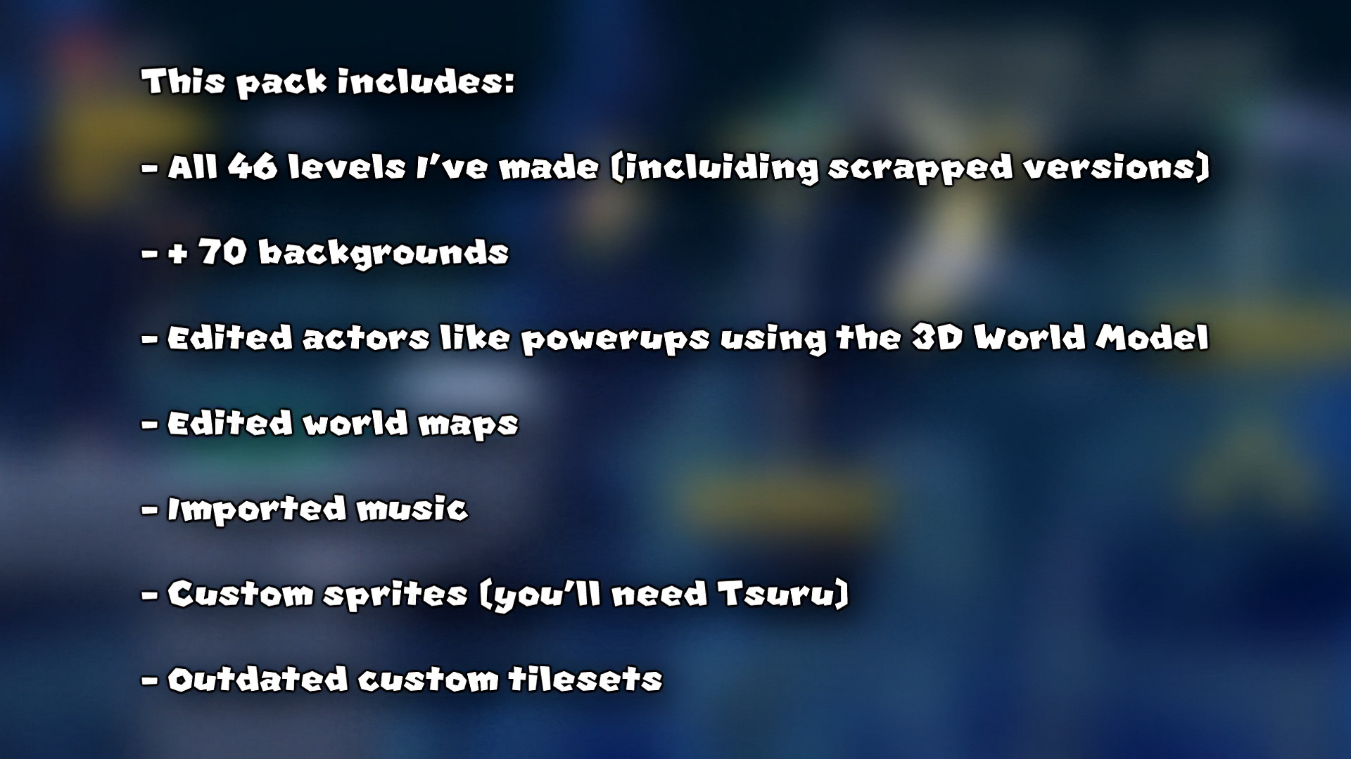 WillyMaker's Super Mario Evolution Level Pack Mod for New Super Mario ...