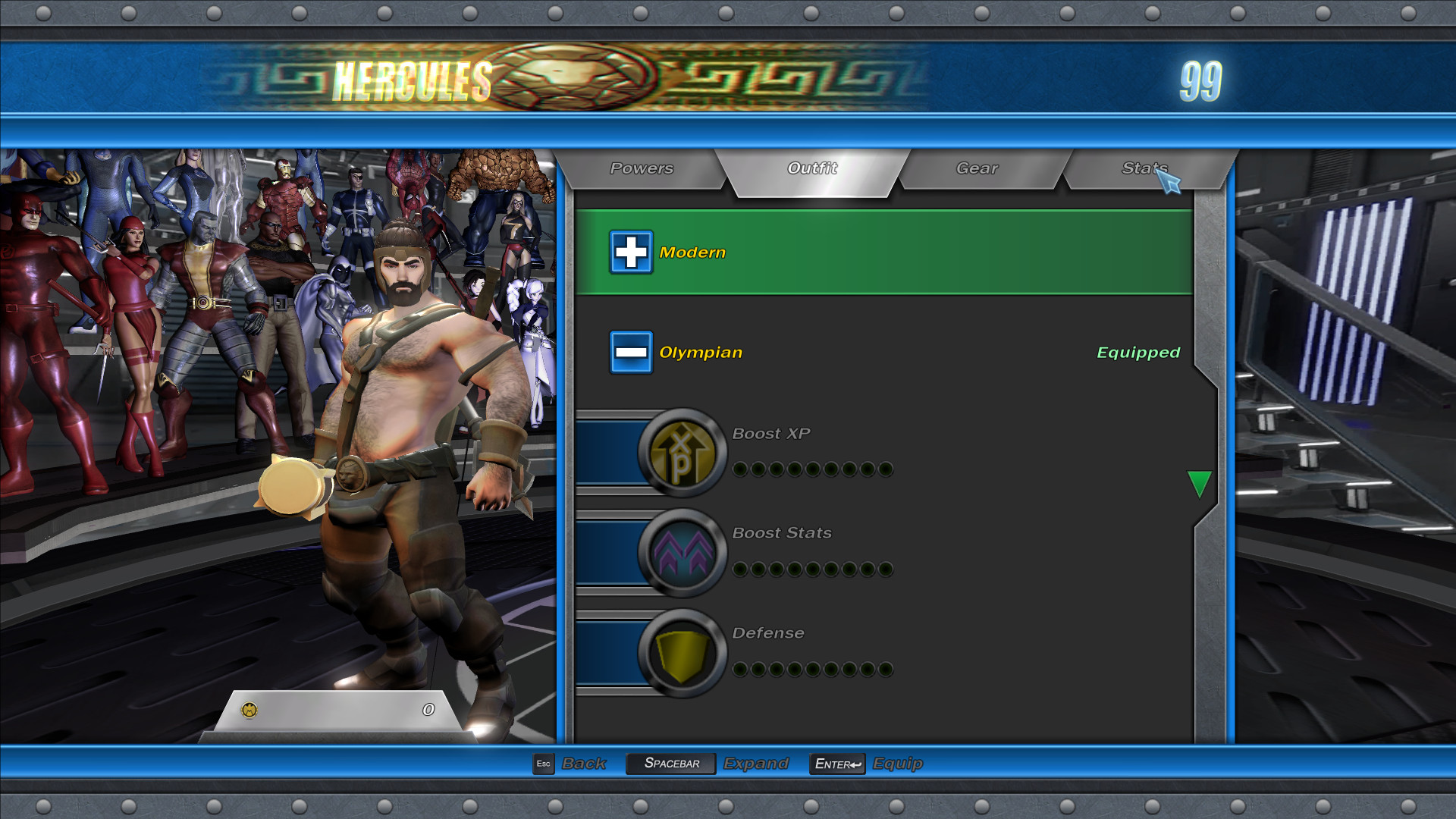 Hercules (Classic and Modern) Mod for Marvel: Ultimate Alliance | MUA Mods