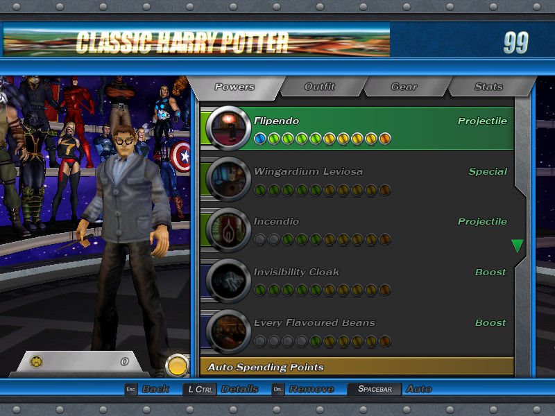 Classic Harry Potter (EA Games) Mod for Marvel: Ultimate Alliance | MUA ...