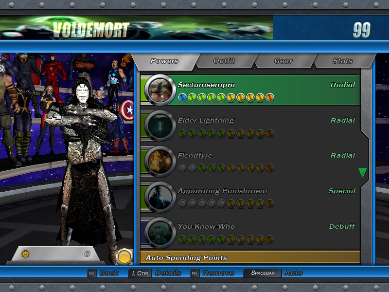 Voldemort (Harry Potter) Mod for Marvel: Ultimate Alliance | MUA Mods