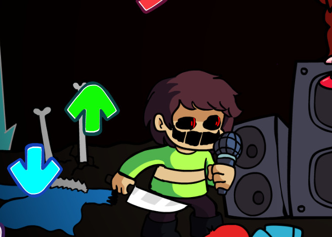 Chara 1.0 VSLICE Port Mod for Friday Night Funkin' | FNF Mods