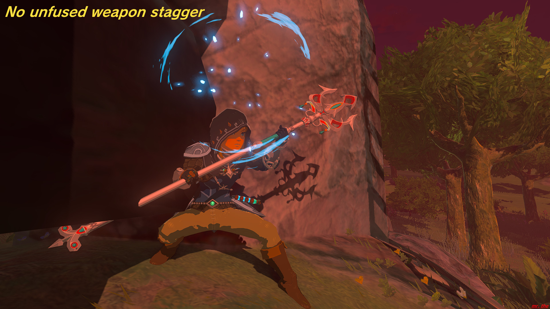 No Unfused Weapon Stagger Mod for The Legend of Zelda: Tears of the ...