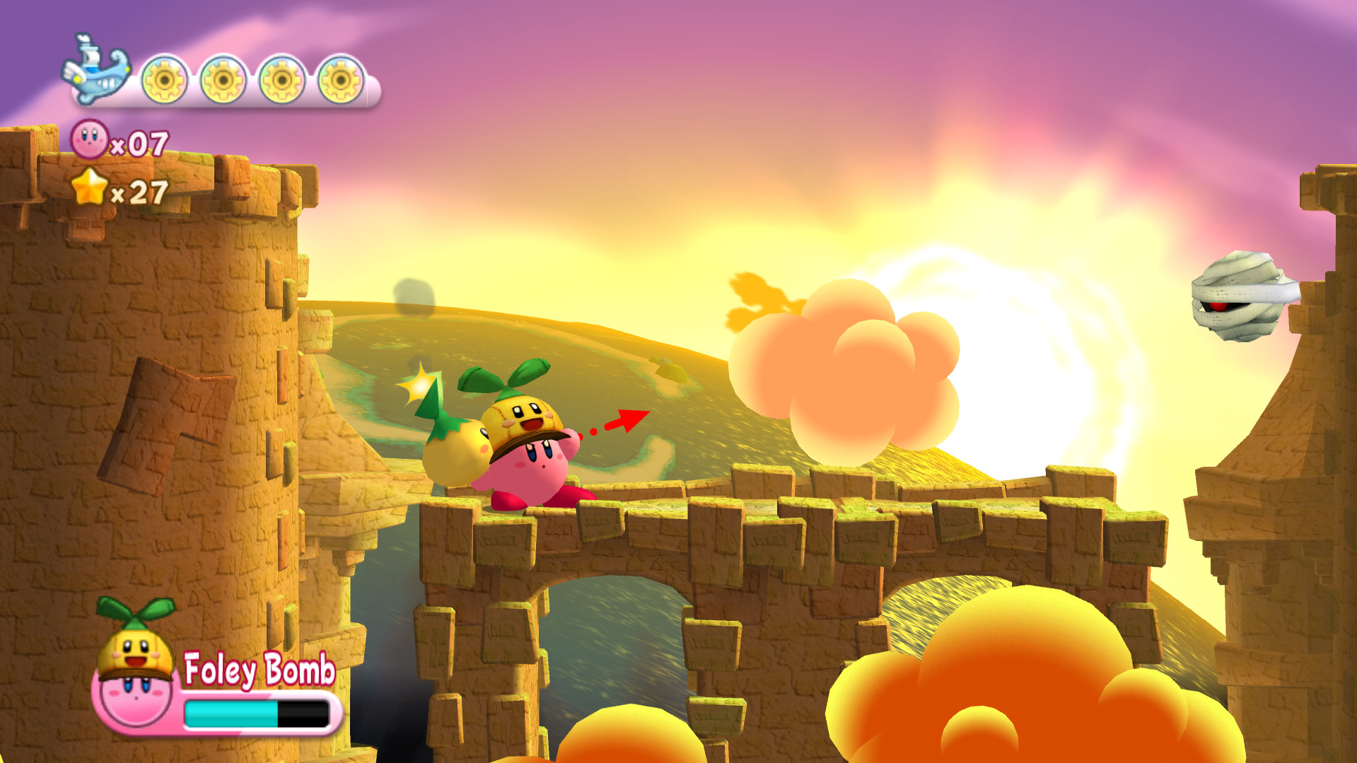 Foley Bomb Kirby - フォーリーボムカービィ Mod for Kirby's Return to Dream Land ...