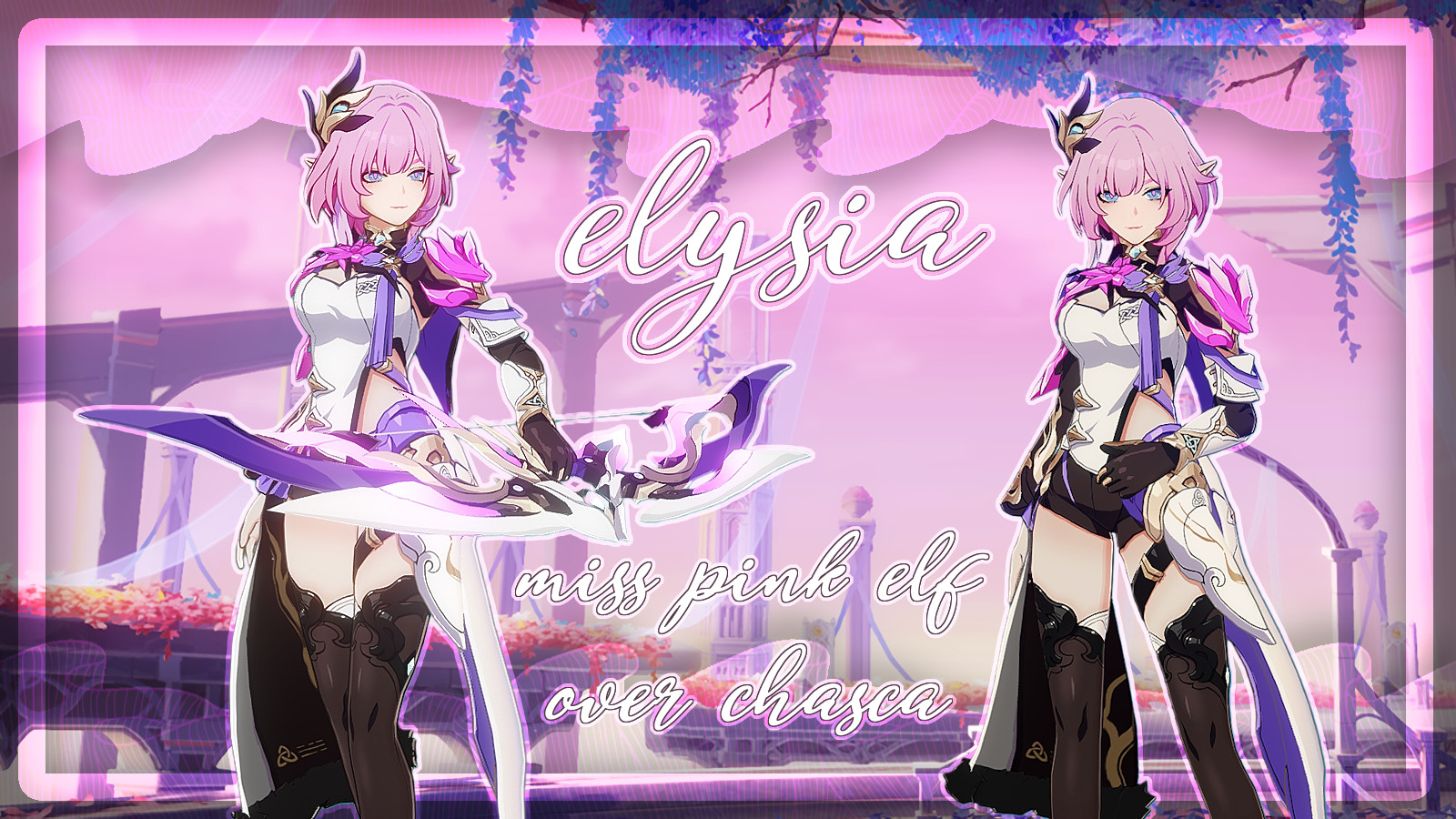 elysia - miss pink elf (chasca) + weapon + gun Mod for Genshin Impact ...