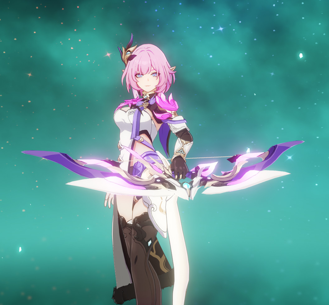 elysia - miss pink elf (chasca) + weapon + gun Mod for Genshin Impact ...