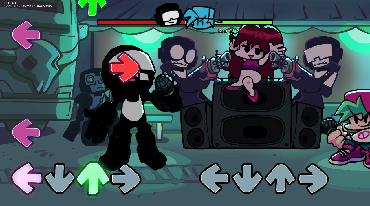 Abby's stage for v slice Mod for Friday Night Funkin' | FNF Mods