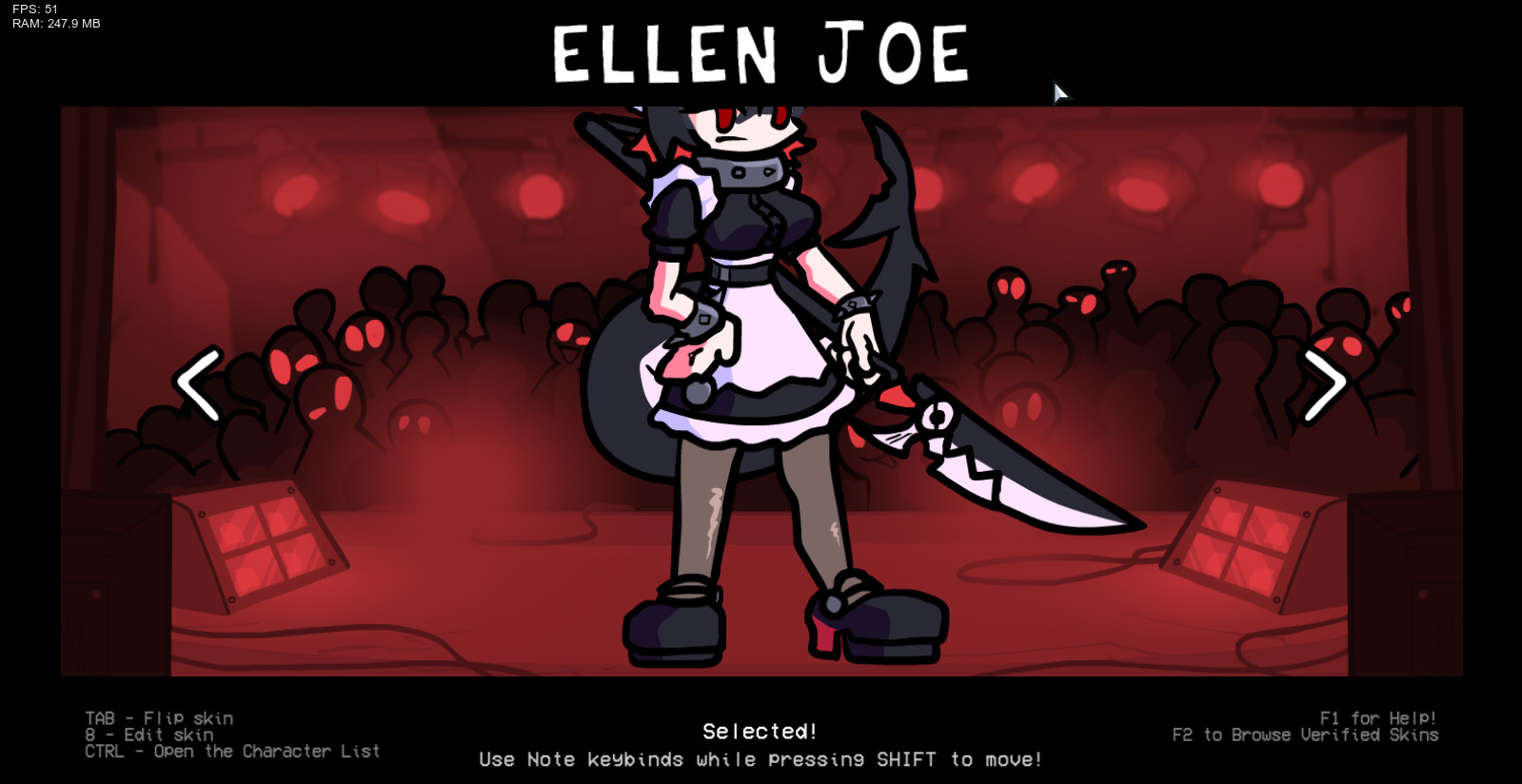Ellen Joe (ZZZ) Skin Psych Online Mod for Friday Night Funkin' | FNF Mods