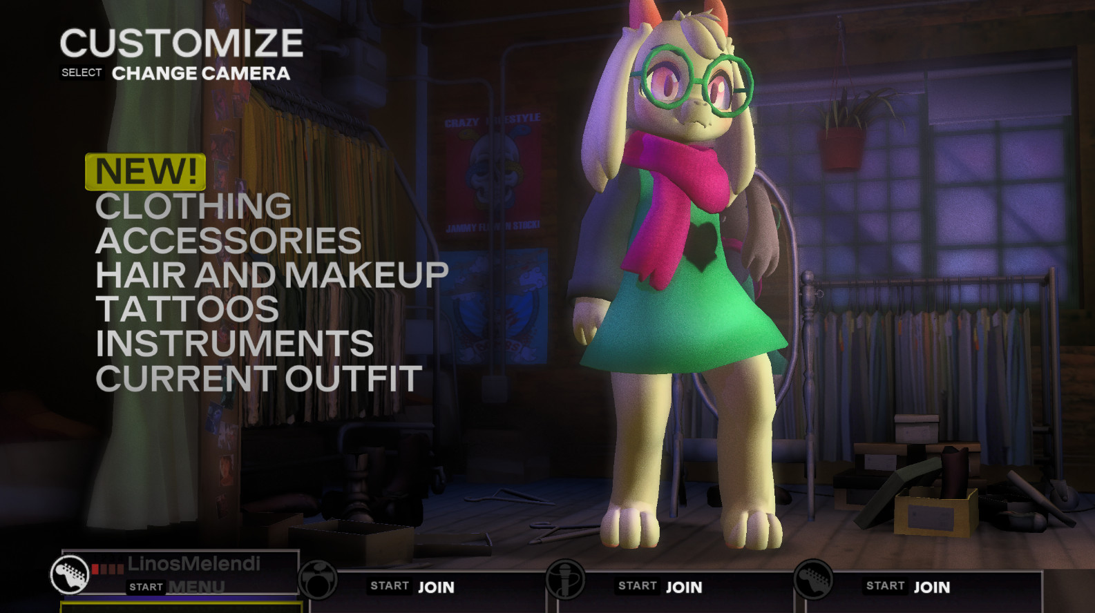 Ralsei Deltarune Character Mod (For 360 & PS3) Mod for Rock Band 3 ...