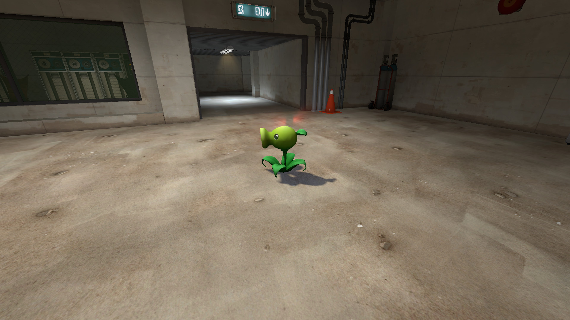 Peashooter as Mini Sentry (Casual Compatible) Mod for Team Fortress 2 ...