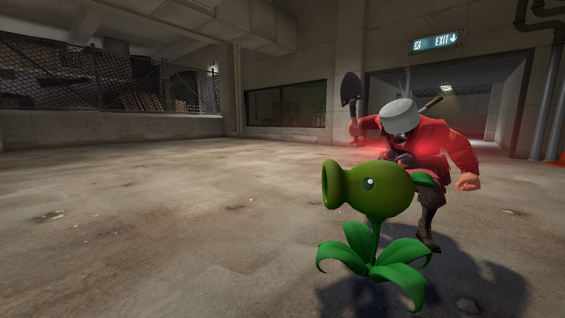 Peashooter as Mini Sentry (Casual Compatible) Mod for Team Fortress 2 ...